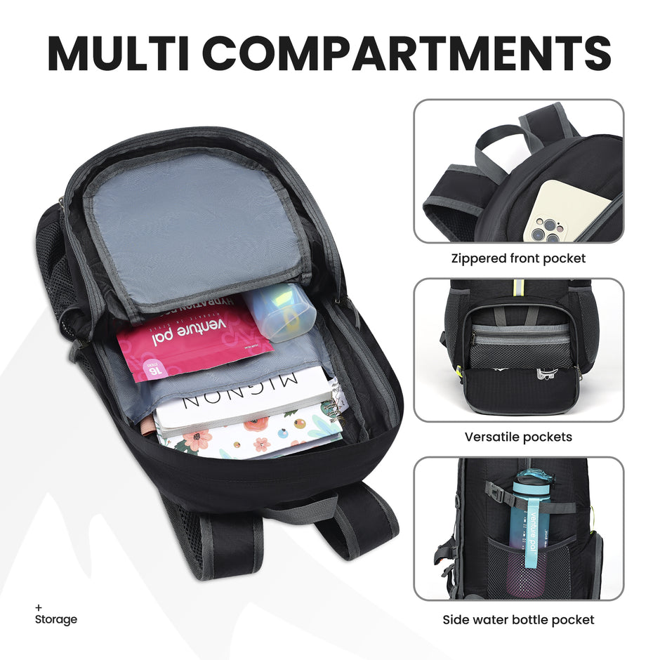 Foldable Hiking Backpack – Venture Pal